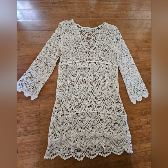 Dresses | Stretchy Beach Cover Up Ore Dress To Wear Over Tank Top And ...